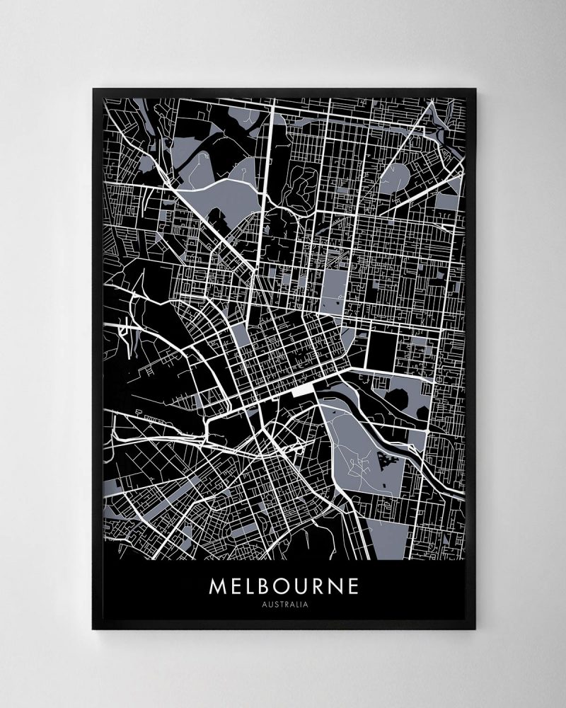 Melbourne – Brunswick Map Print - Chelsea Chelsea