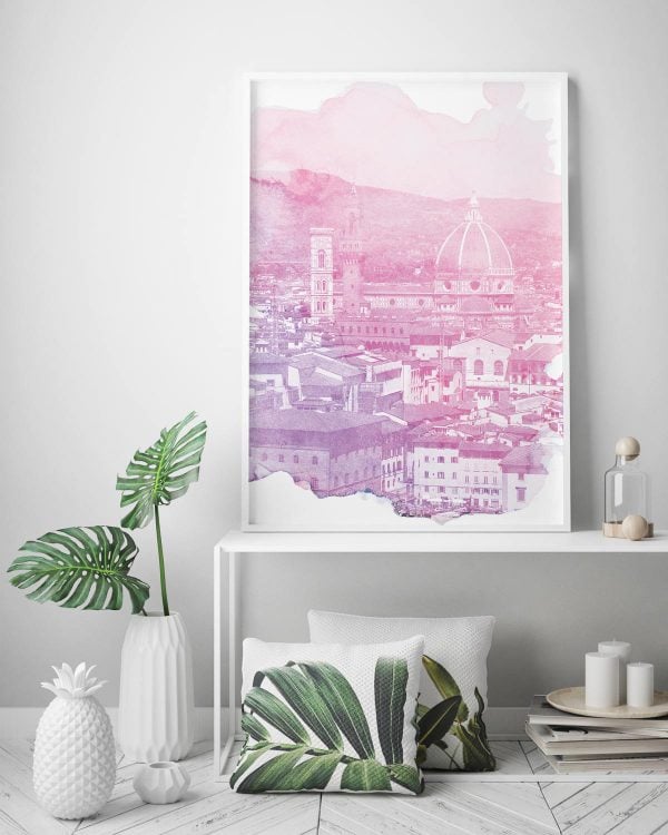 Florence Watercolour Print - Chelsea Chelsea