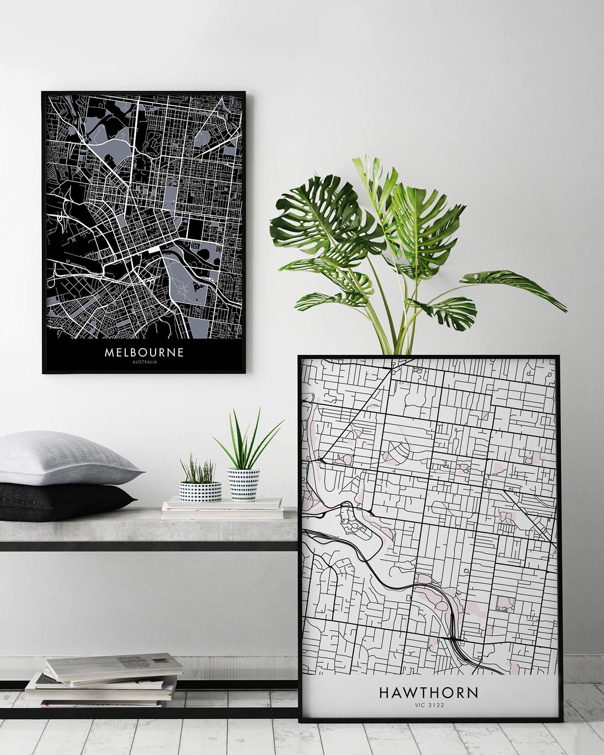 Melbourne – Hawthorn Map Print | Chelsea Chelsea