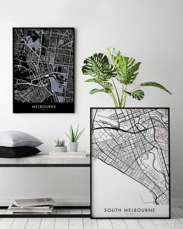 Melbourne – South Melbourne Map Print - Chelsea Chelsea