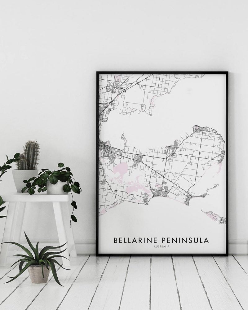 Bellarine Peninsula Map Print - Chelsea Chelsea