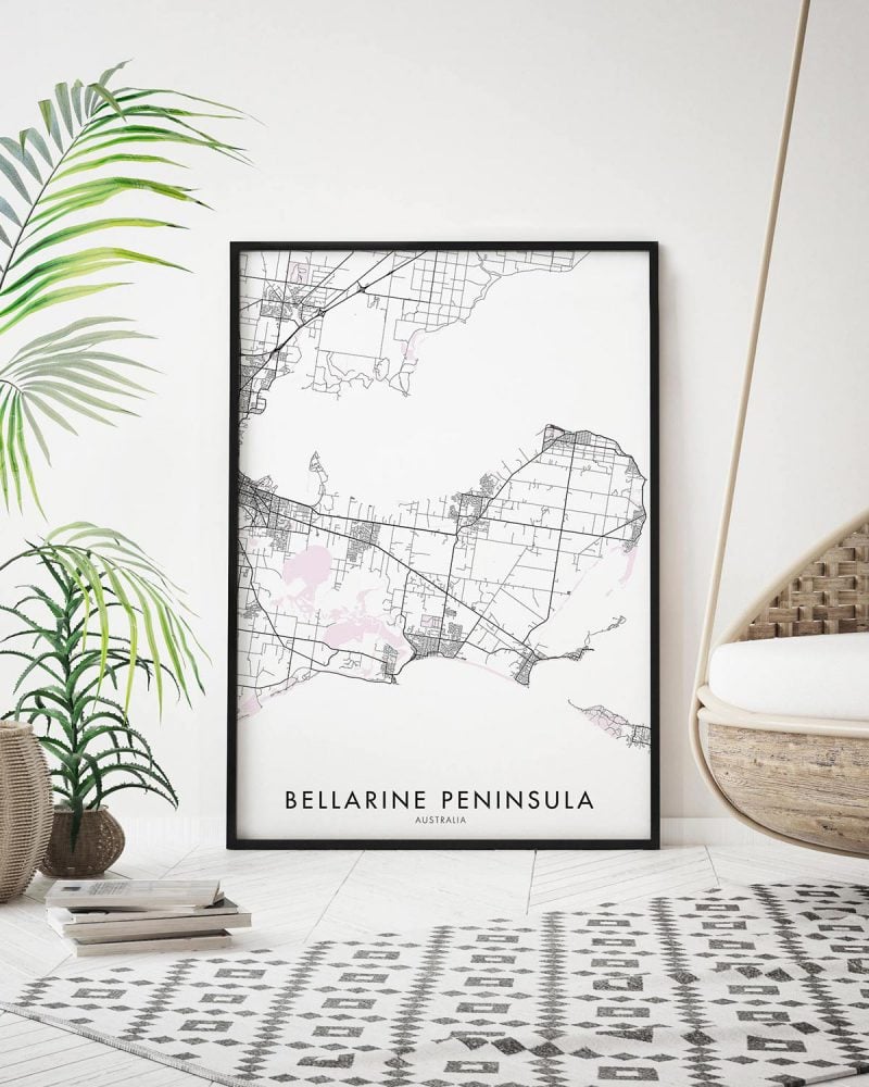 Bellarine Peninsula Map Print - Chelsea Chelsea