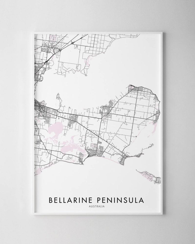 Bellarine Peninsula Map Print • Wall Art Print • Chelsea Chelsea