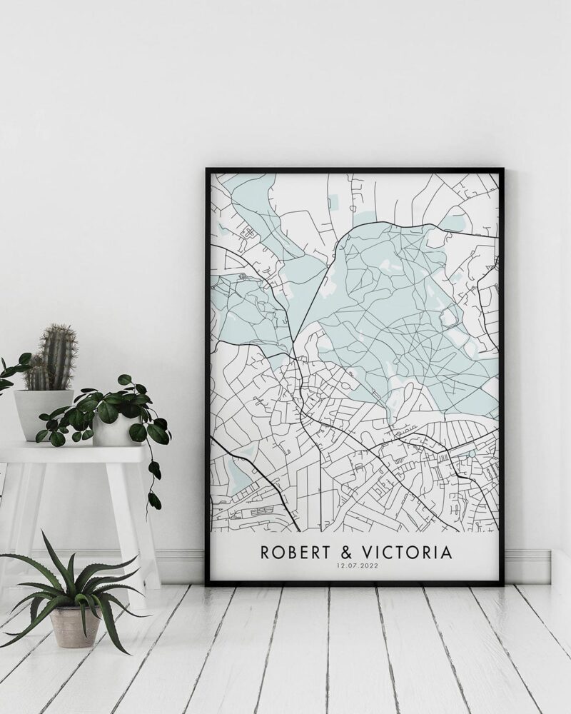 Custom Map Print - Chelsea Chelsea