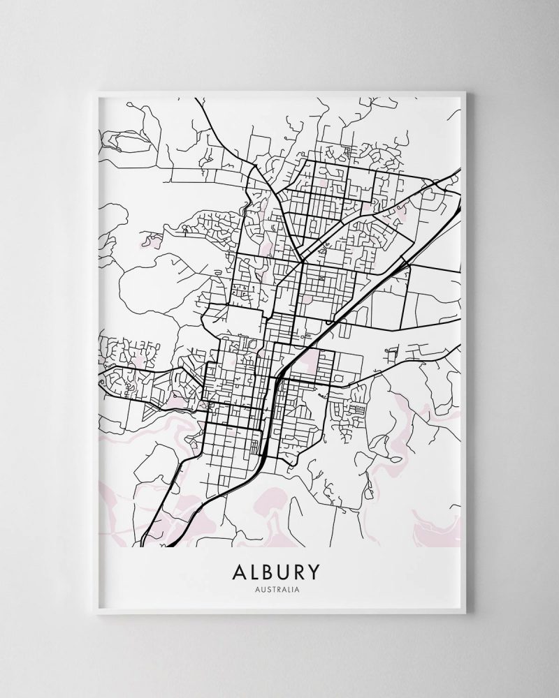 Albury Map Print - Chelsea Chelsea