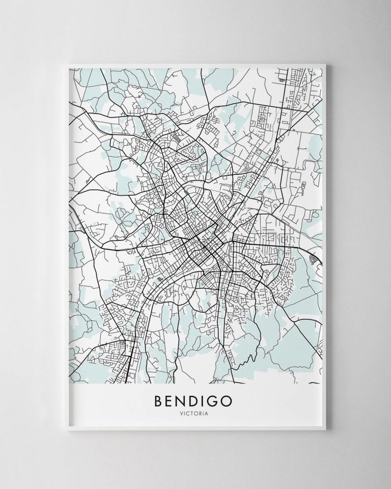 Bendigo VIC Map Print - Chelsea Chelsea