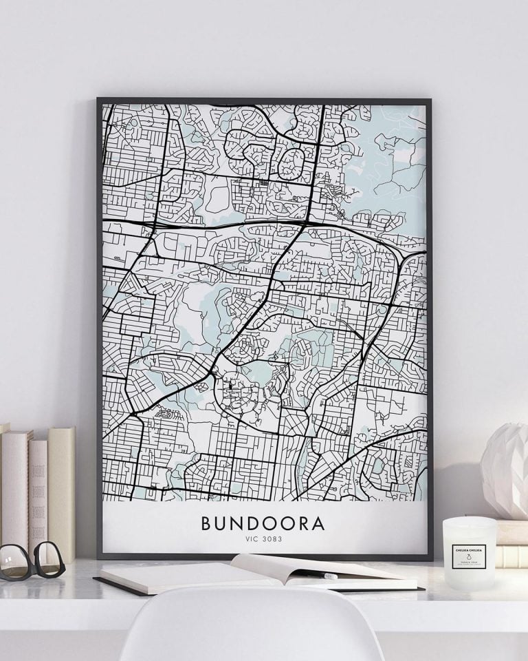 Melbourne – Bundoora Map Print - Chelsea Chelsea