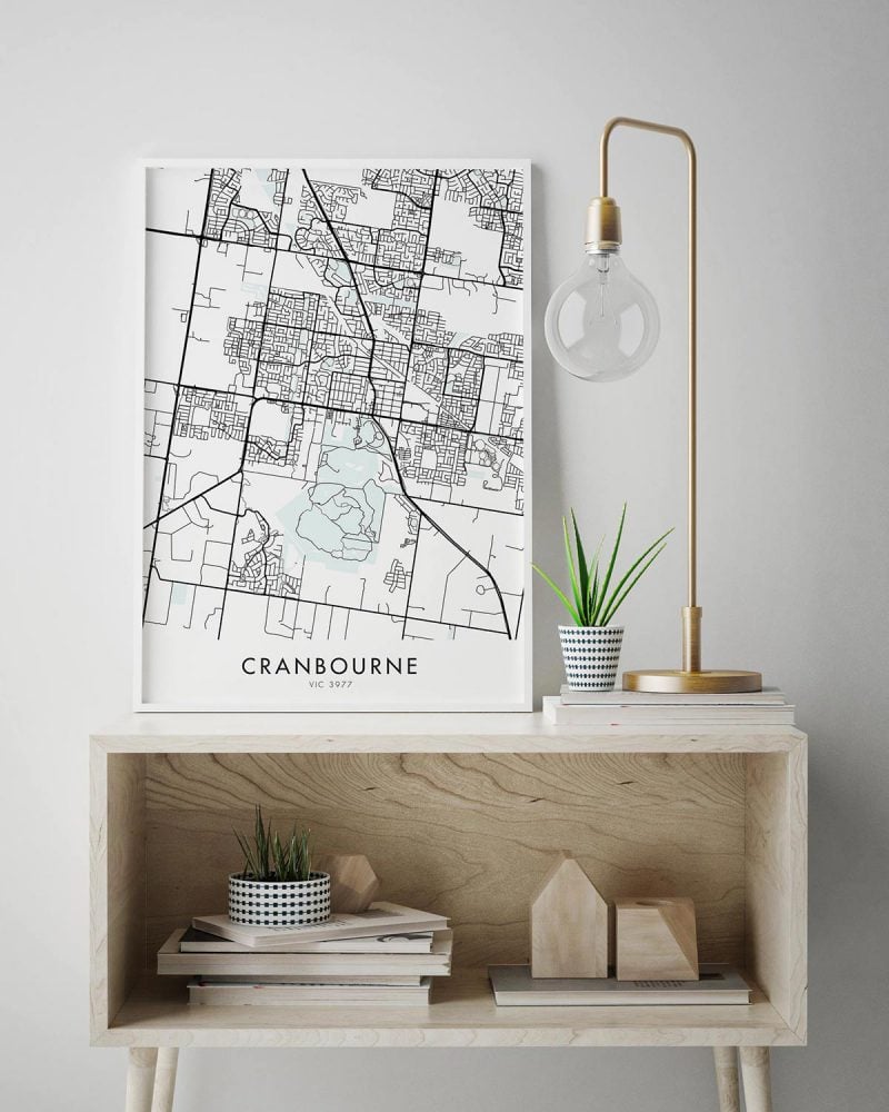 Melbourne – Cranbourne Map Print - Chelsea Chelsea