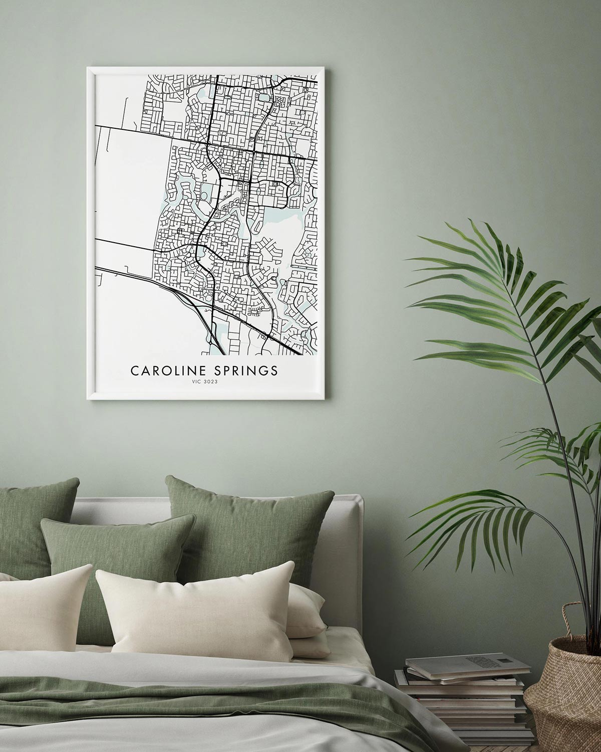 Melbourne – Caroline Springs Map Print | Chelsea Chelsea