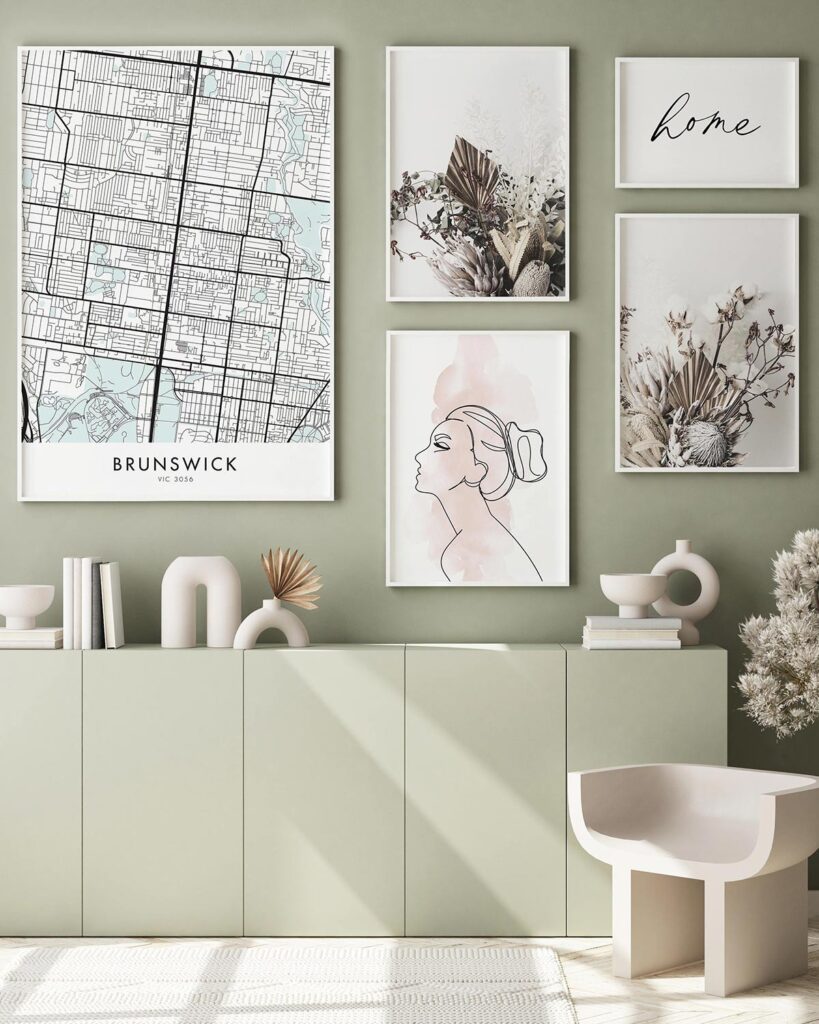 Melbourne – Brunswick Map Print - Chelsea Chelsea