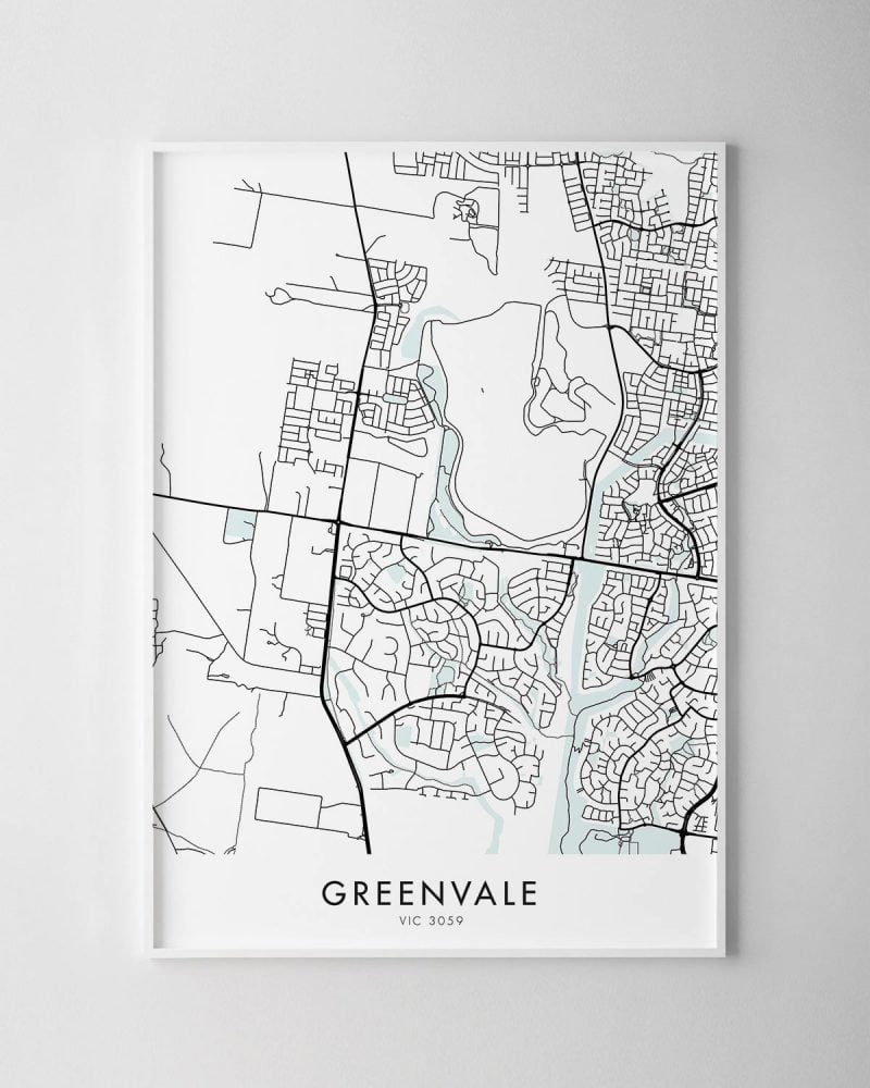 Melbourne – Greenvale Map Print - Chelsea Chelsea