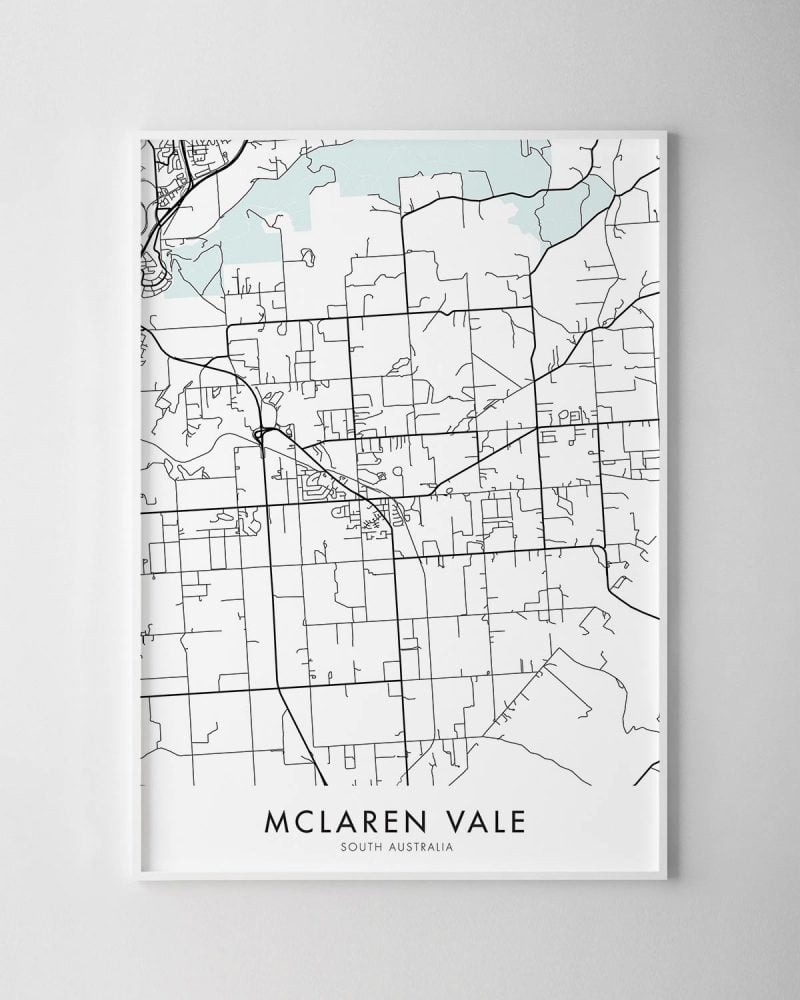 McLaren Vale Map Print - Chelsea Chelsea