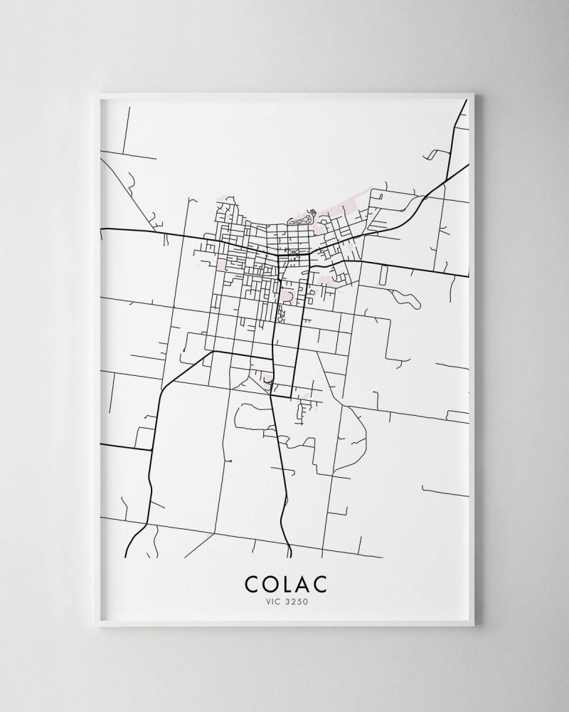 Colac Map Print - Chelsea Chelsea