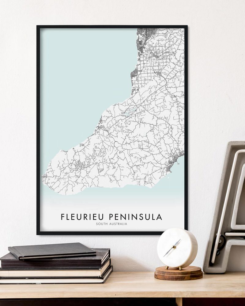 Fleurieu Peninsula Map Print - Chelsea Chelsea