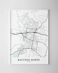Bacchus Marsh VIC Map Print - Chelsea Chelsea