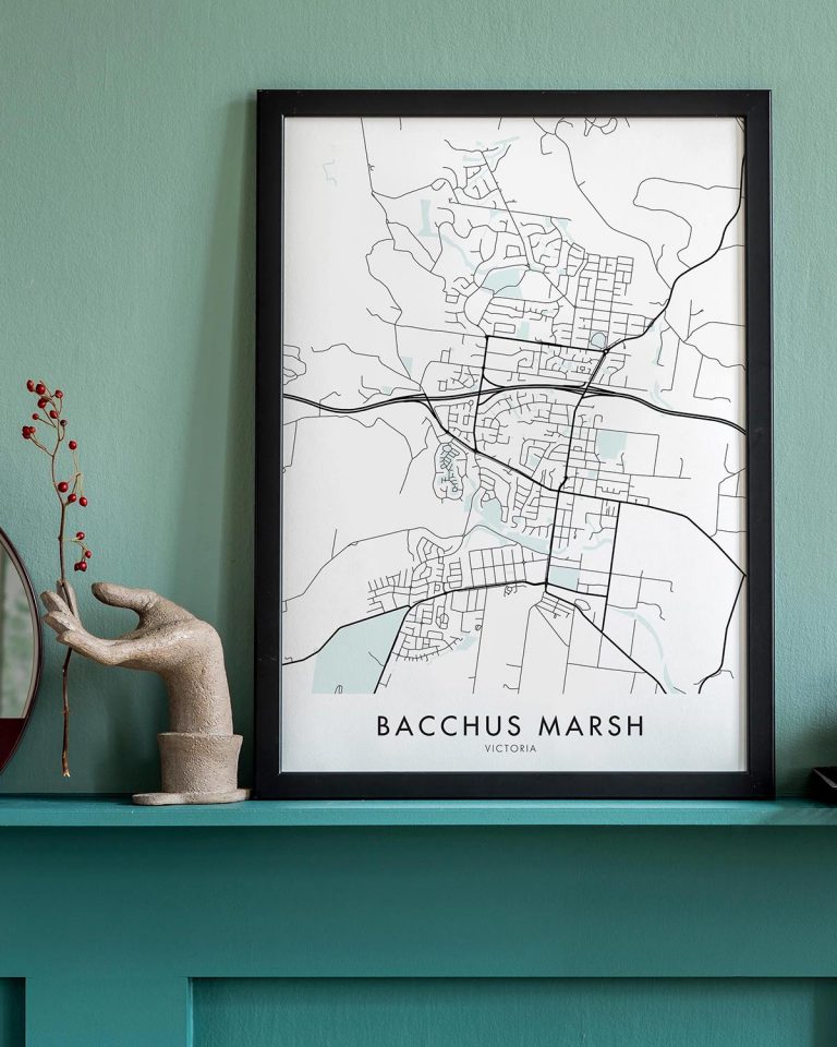 Bacchus Marsh VIC Map Print - Chelsea Chelsea