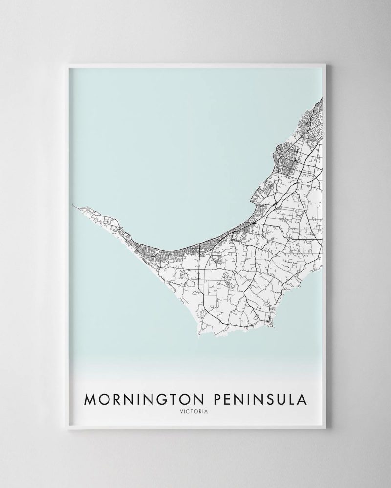 Mornington Peninsula Map Print - Chelsea Chelsea