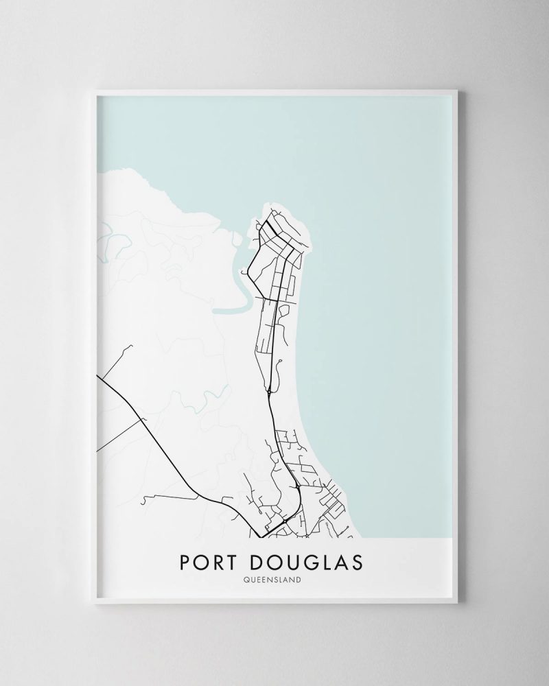 Port Douglas Map Print - Chelsea Chelsea