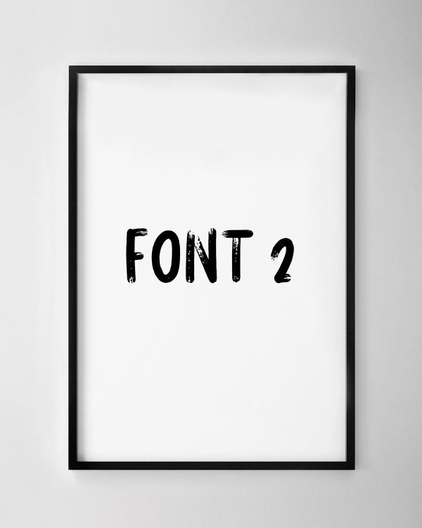 Kids Custom Text Print • Wall Art Print • Chelsea Chelsea