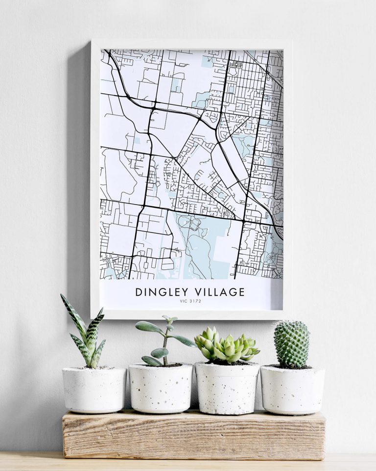 Melbourne – Dingley Village Map Print - Chelsea Chelsea
