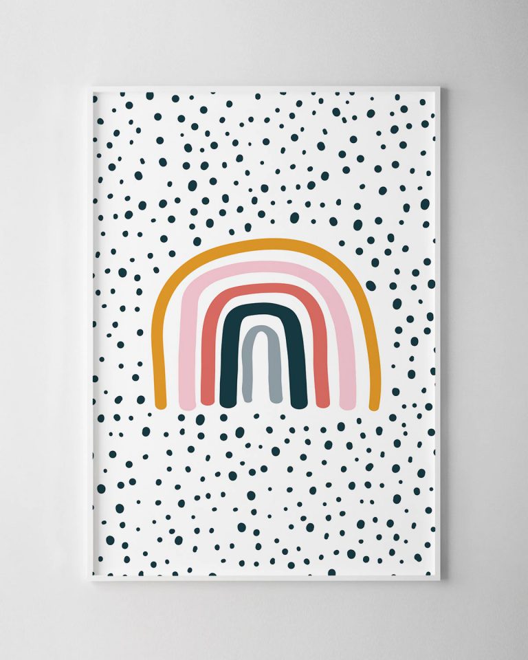 Rainbow Print • Wall Art Print • Chelsea Chelsea