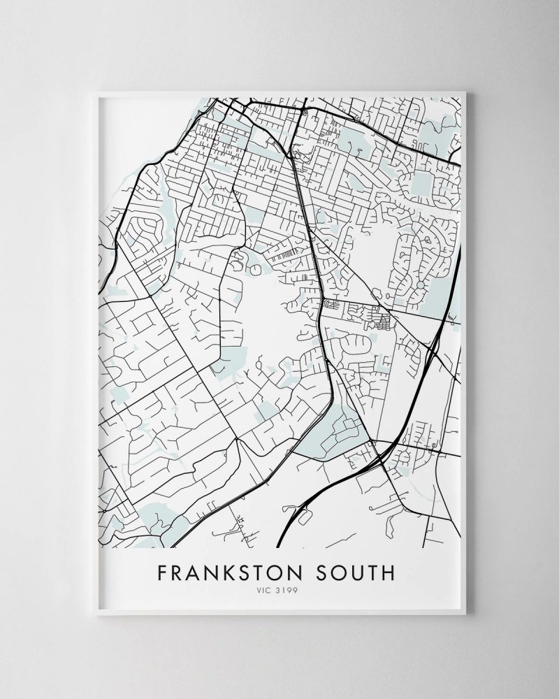 Melbourne – Frankston South Map Print - Chelsea Chelsea