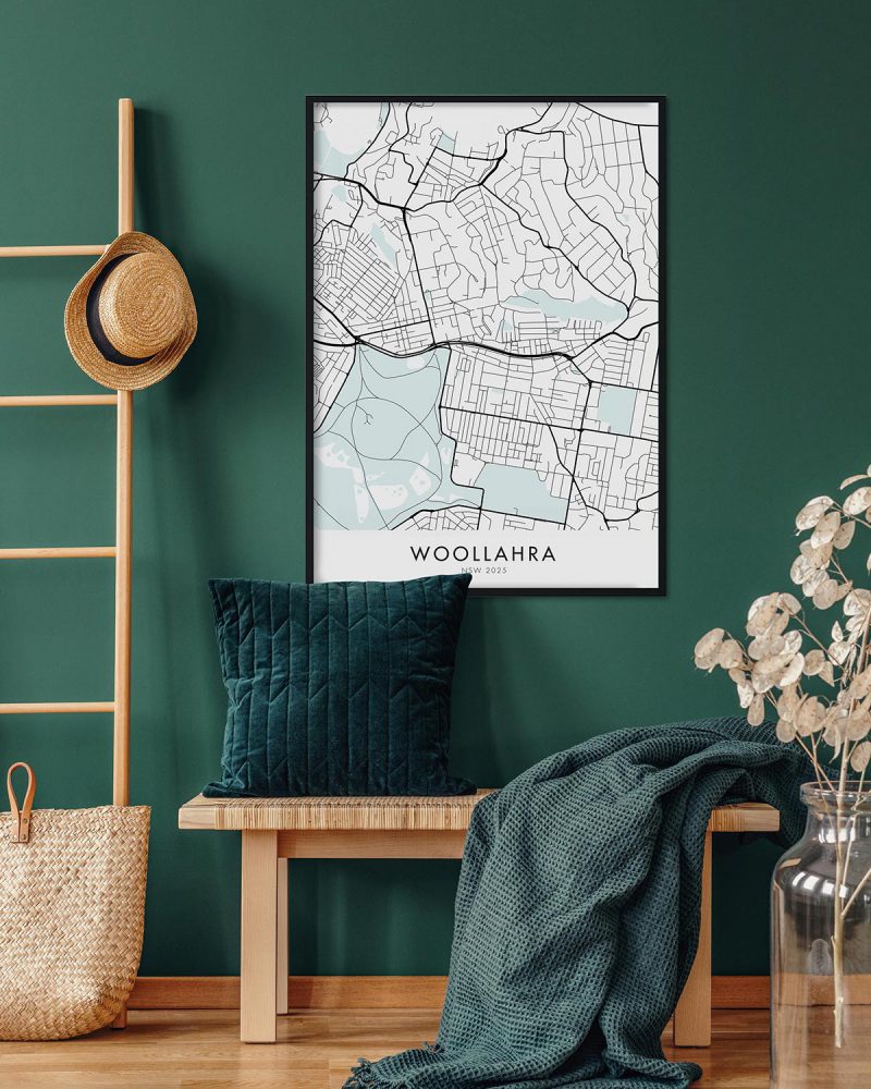 Sydney – Woollahra Map Print - Chelsea Chelsea