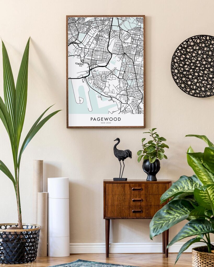 Sydney – Pagewood Map Print - Chelsea Chelsea