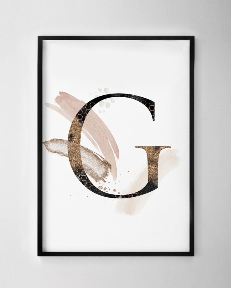 Letter G Print - Chelsea Chelsea