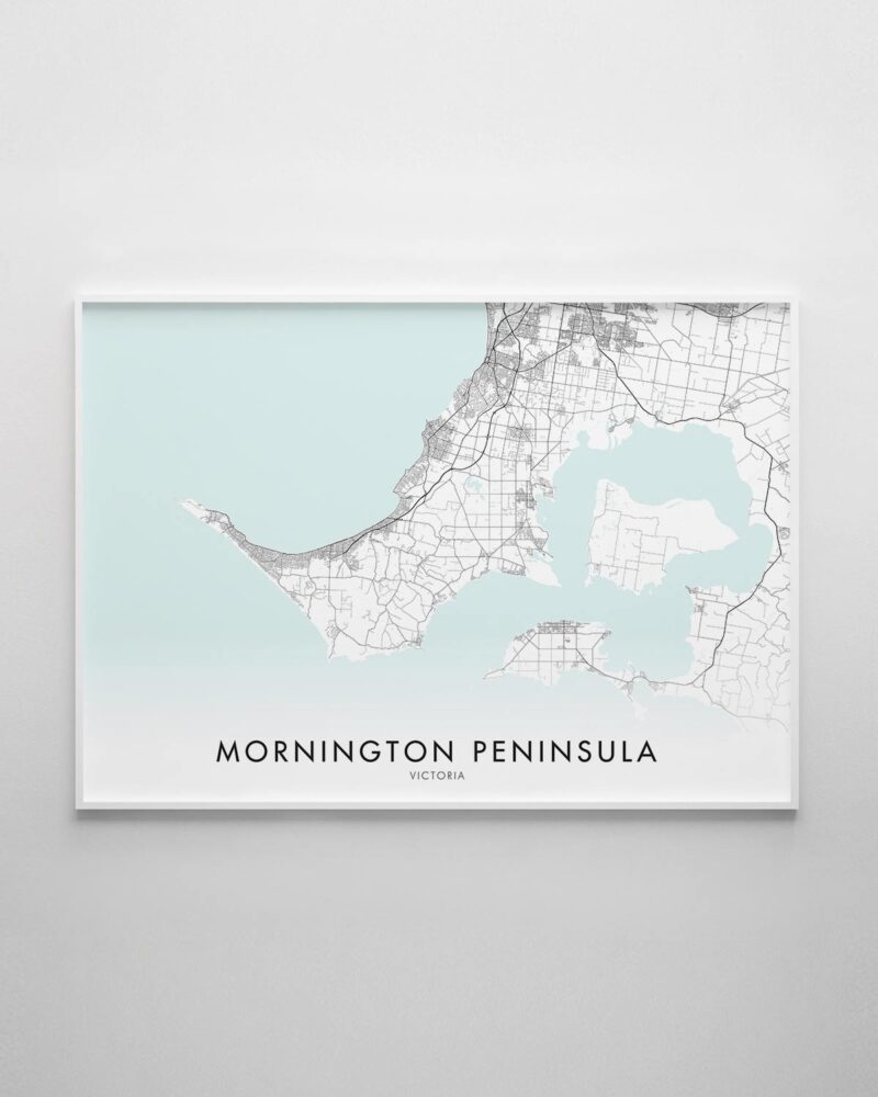 Mornington Peninsula Map Print - Chelsea Chelsea