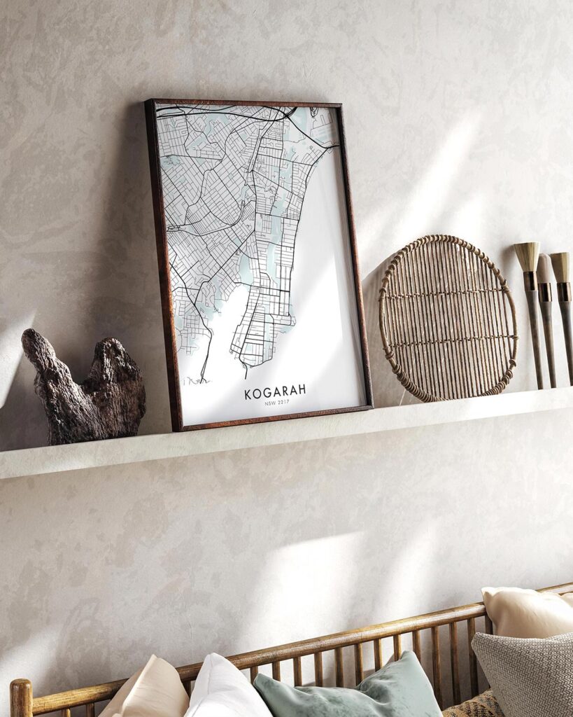 Sydney – Kogarah Map Print - Chelsea Chelsea