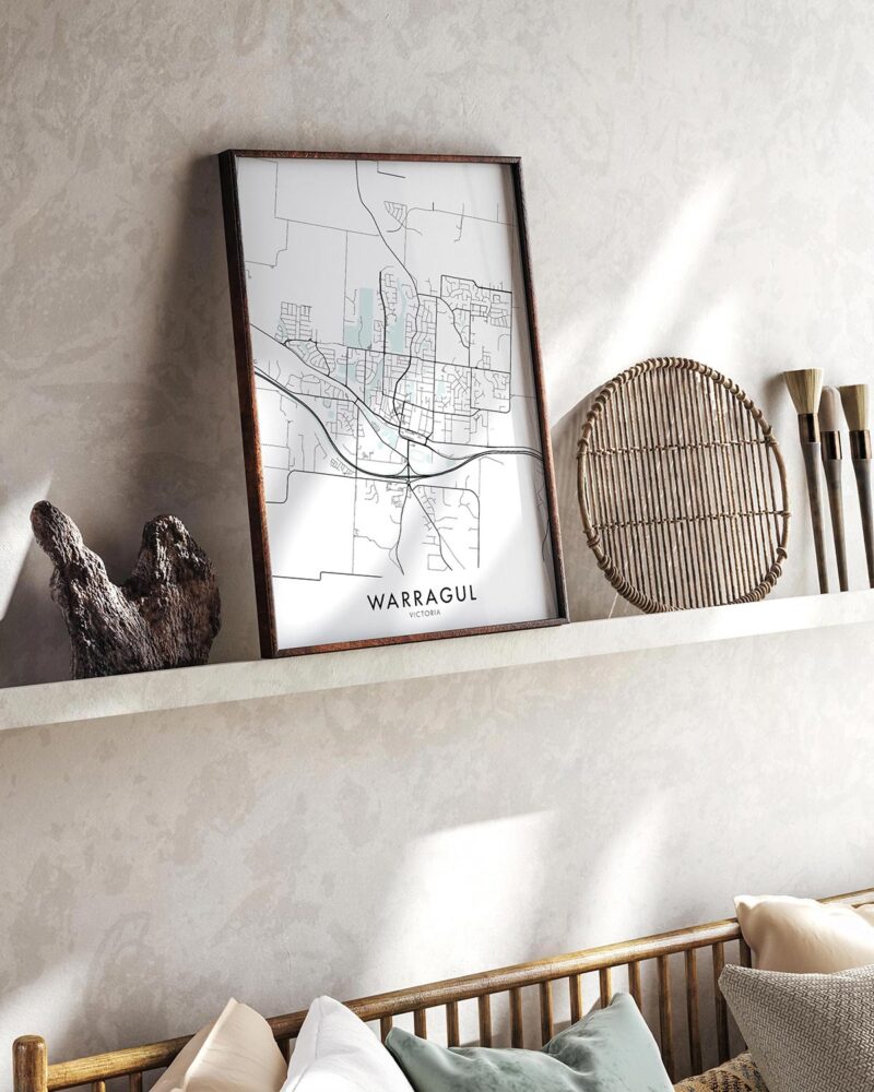 Warragul VIC Map Print - Chelsea Chelsea