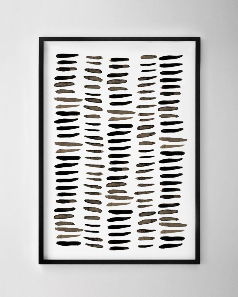 Thin Sticks Abstract Print • Wall Art Print • Chelsea Chelsea