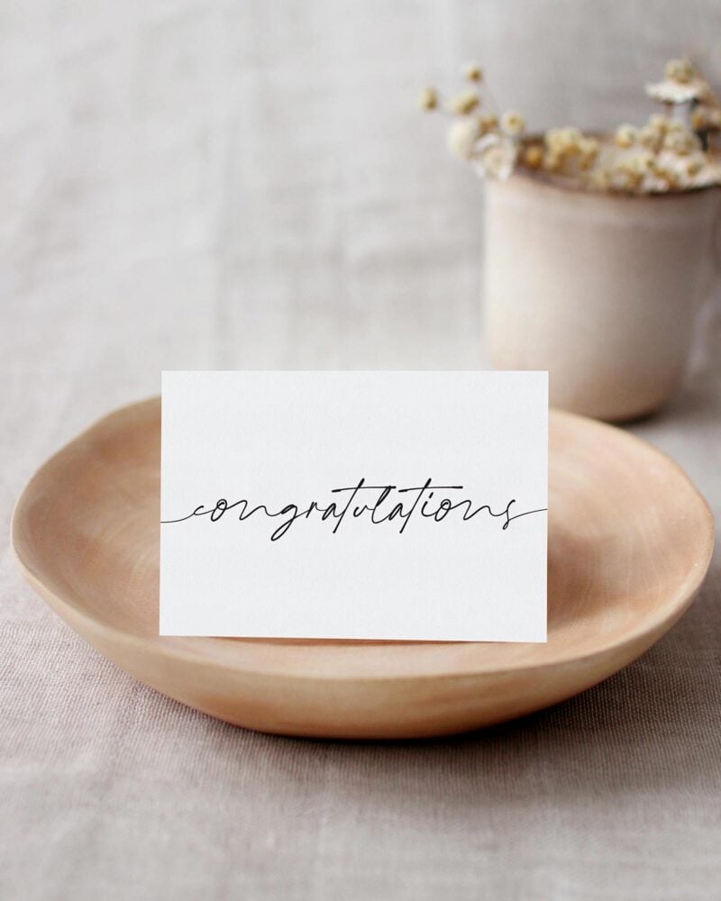 Congratulations Card - Chelsea Chelsea