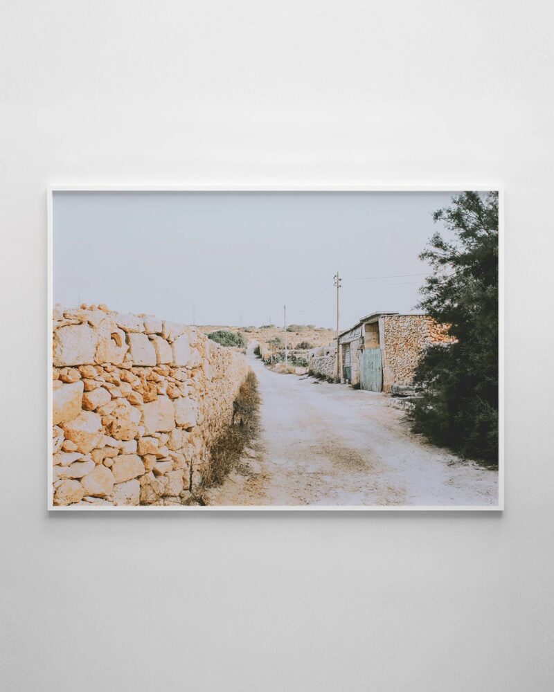 Maltese Countryside Print - Chelsea Chelsea
