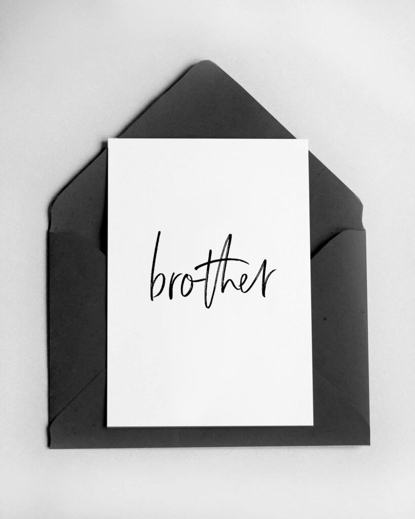 Brother Card - Chelsea Chelsea
