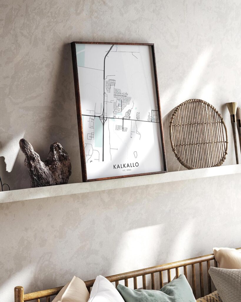 Melbourne – Kalkallo Map Print - Chelsea Chelsea