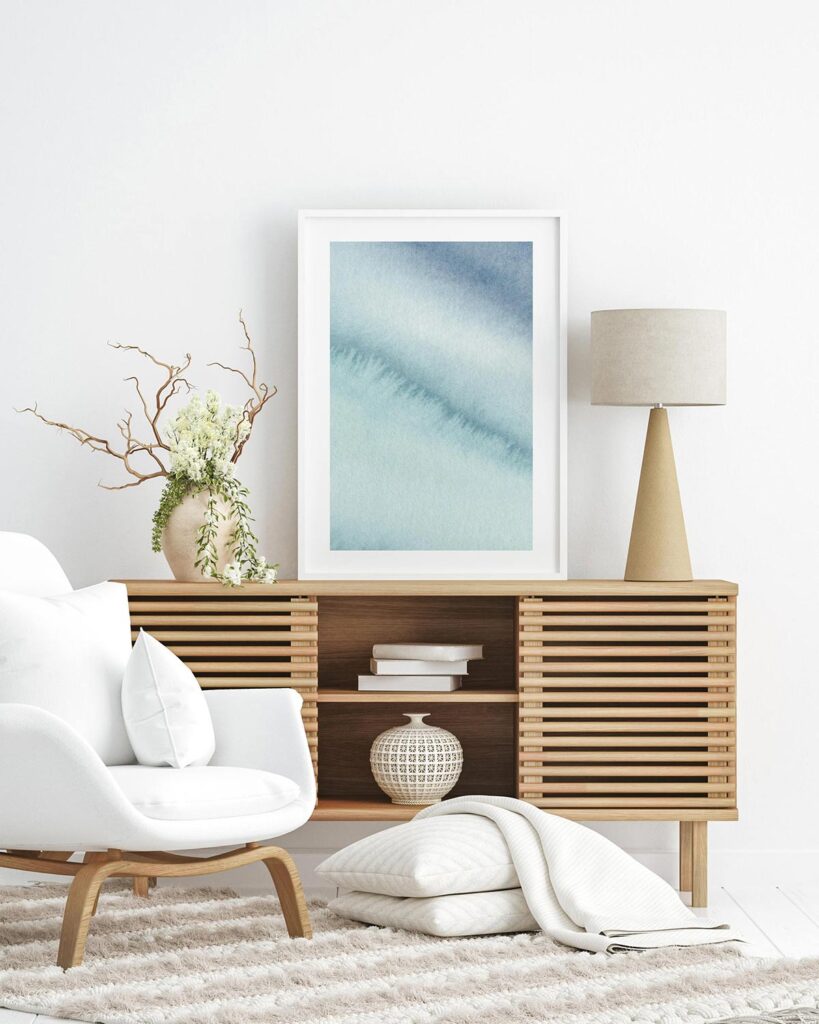 Seaside Watercolour Print No.2 - Chelsea Chelsea