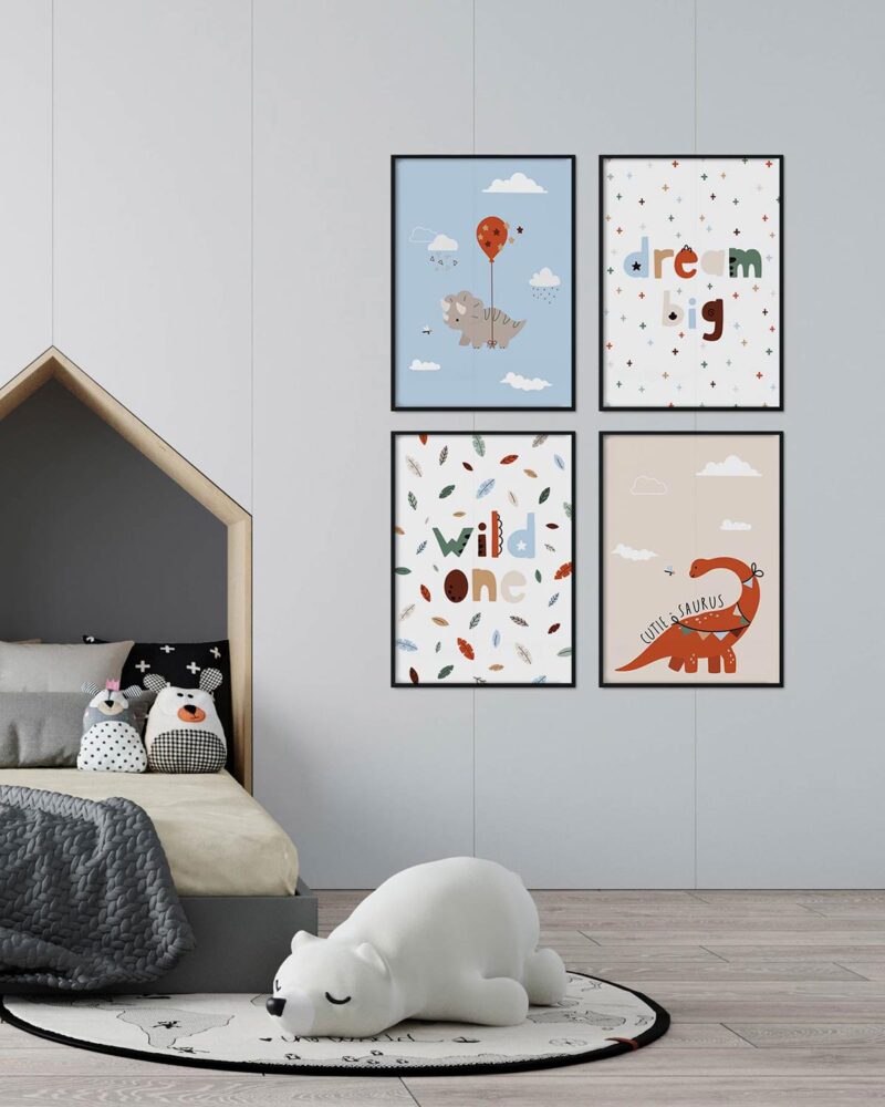 Dinosaur Print - Balloon - Chelsea Chelsea