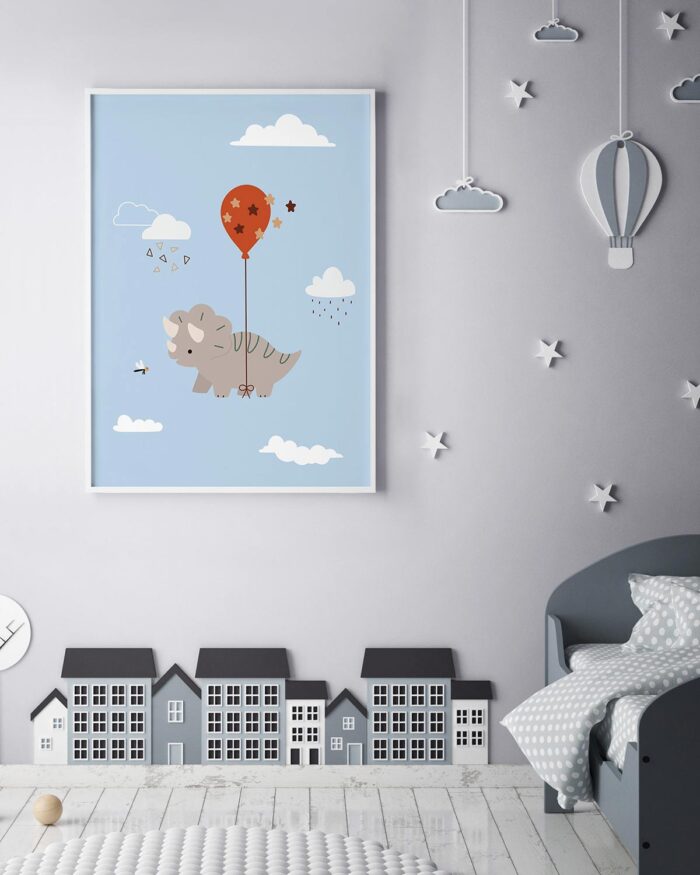 Dinosaur Print - Balloon - Chelsea Chelsea