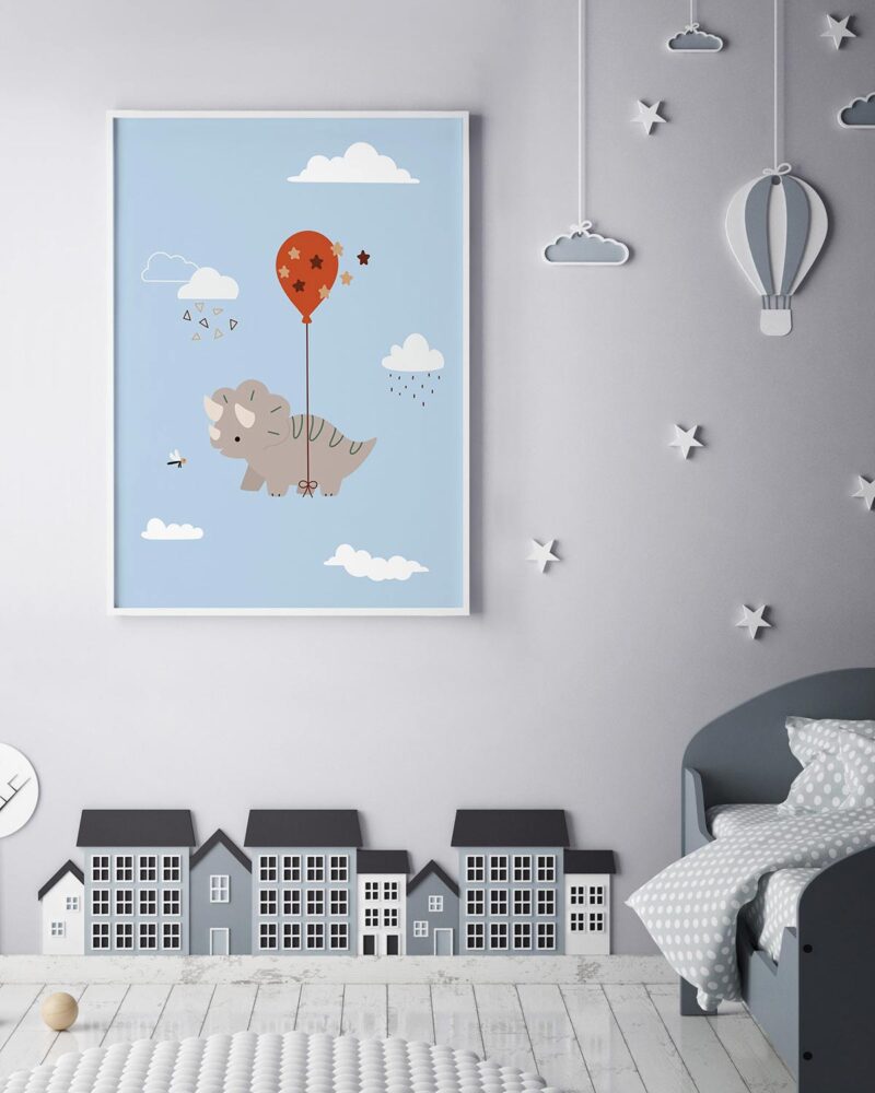 Dinosaur Print - Balloon - Chelsea Chelsea