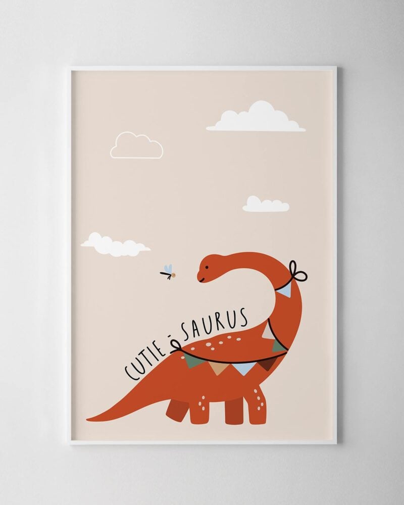 Dinosaur Print - Cutie-Saurus - Chelsea Chelsea