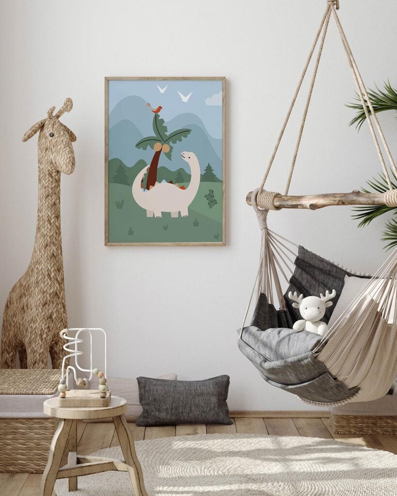 Dino Print No.1 - Chelsea Chelsea