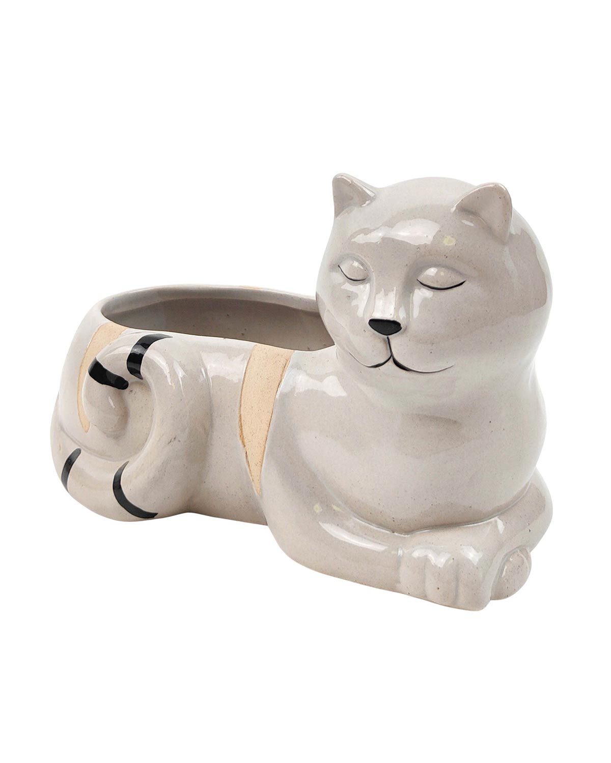 Cat Planter – Grey - Chelsea Chelsea