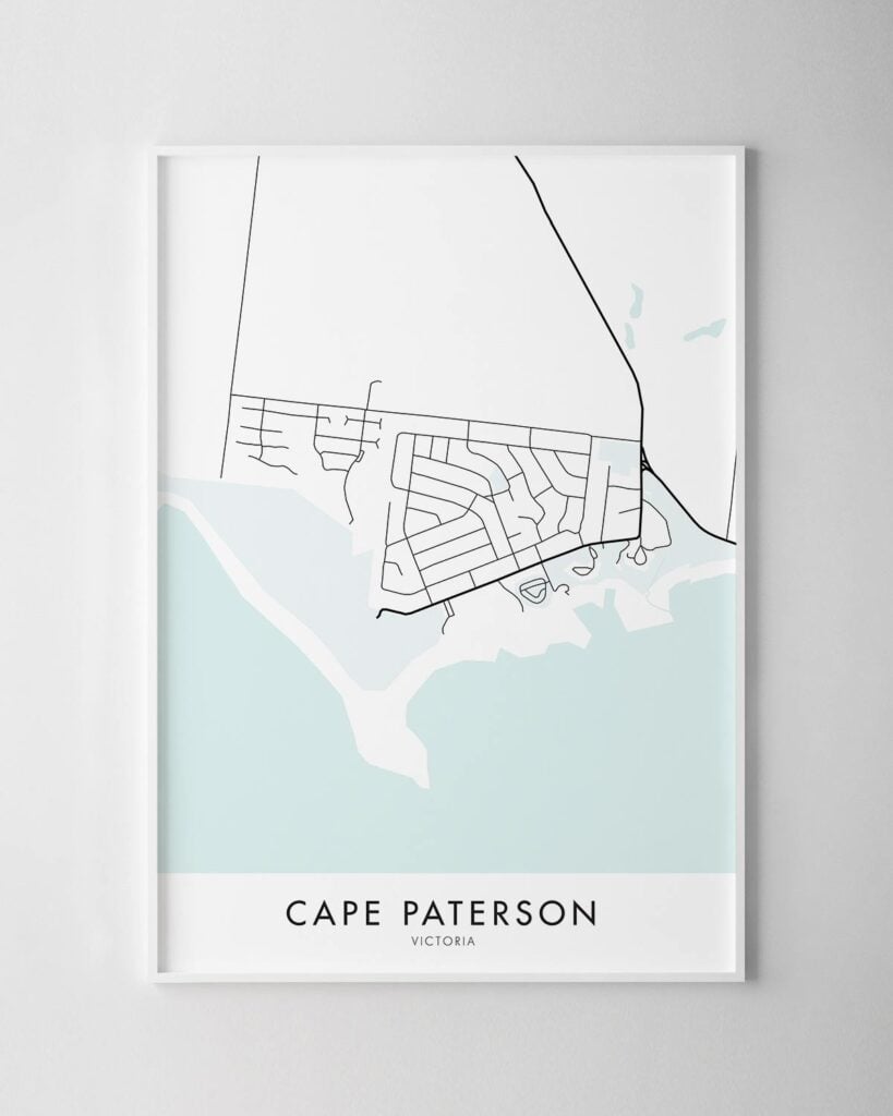 Cape Paterson Map Print - Chelsea Chelsea