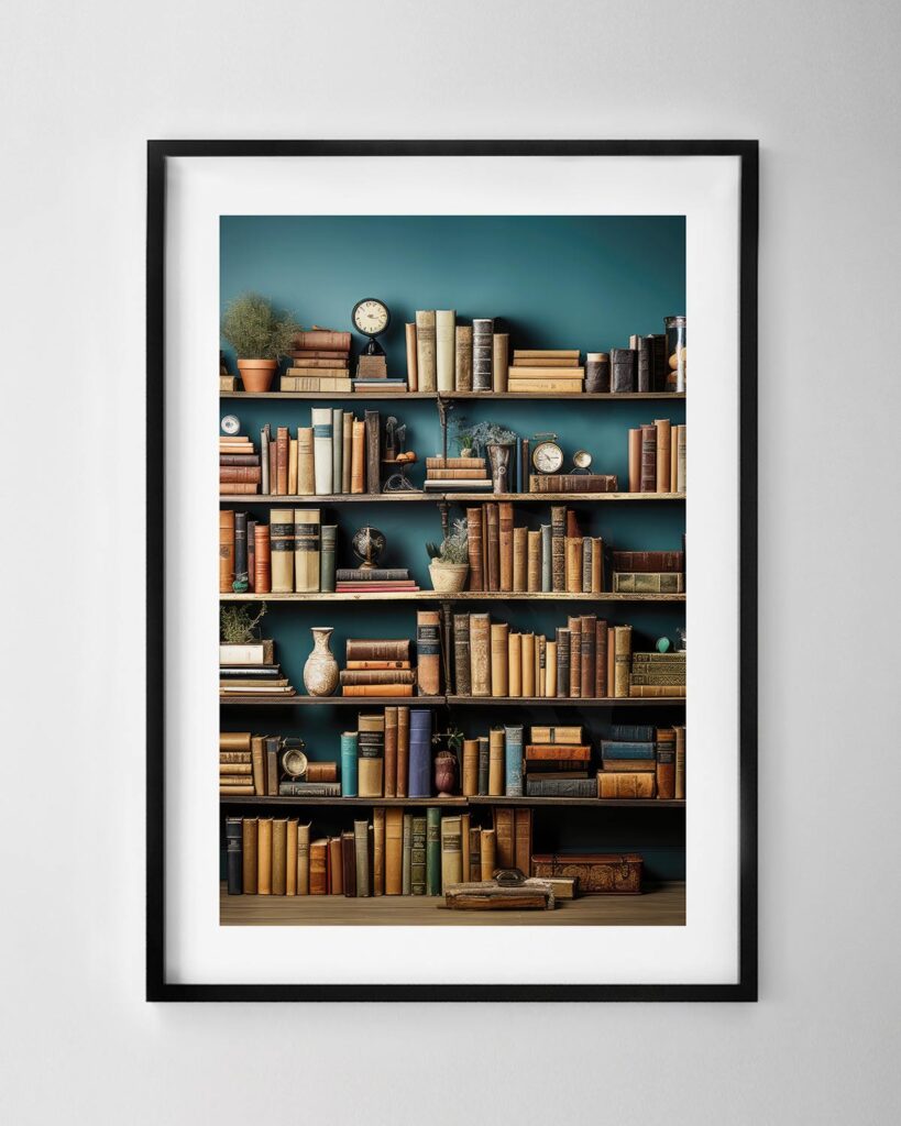Bookshelf Print • Chelsea Chelsea