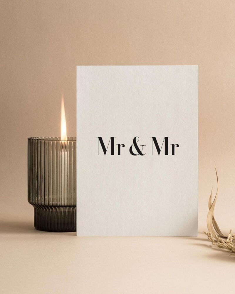 Mr & Mr Card - Chelsea Chelsea