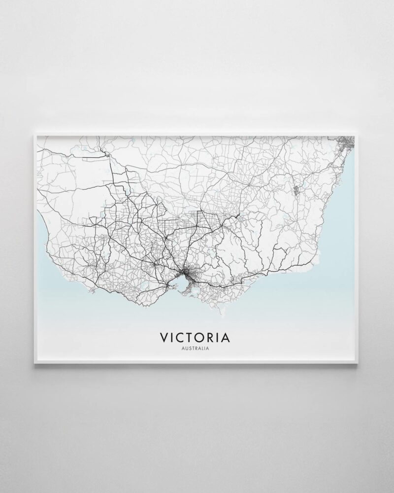 Victoria Map Print - Chelsea Chelsea