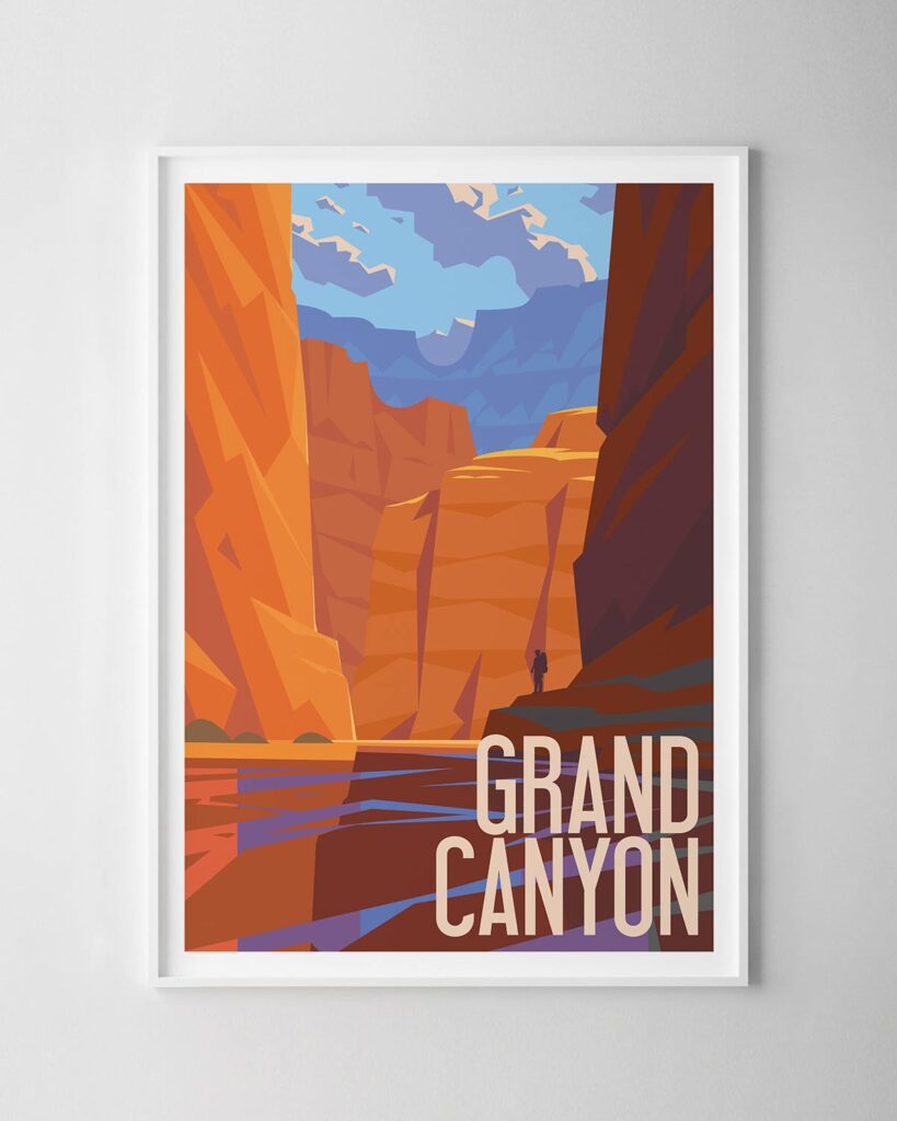 Grand Canyon Travel Poster • Chelsea Chelsea