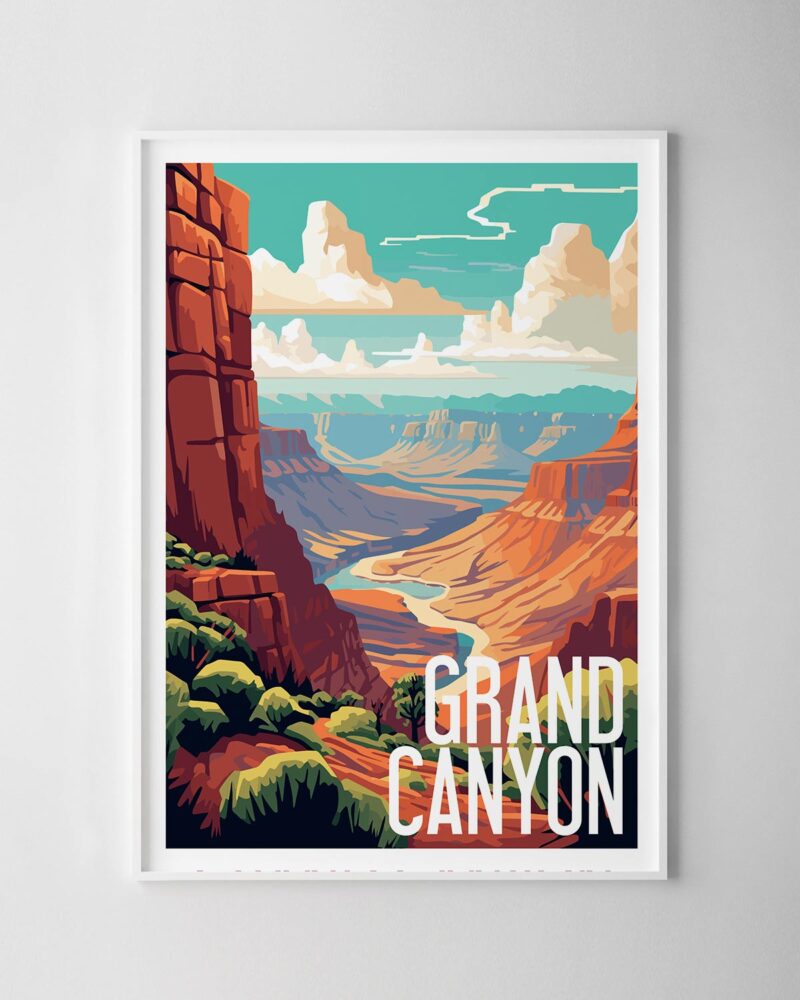 Grand Canyon Travel Poster • Chelsea Chelsea